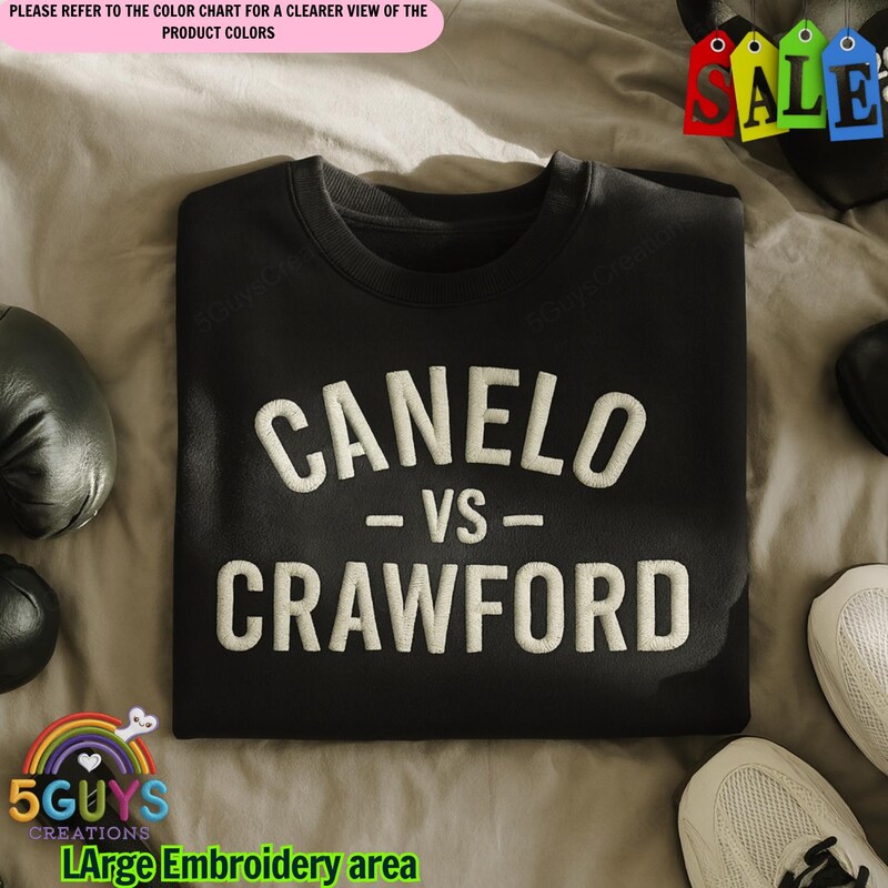 Canelo Vs Crawford Tshirt - Etsy