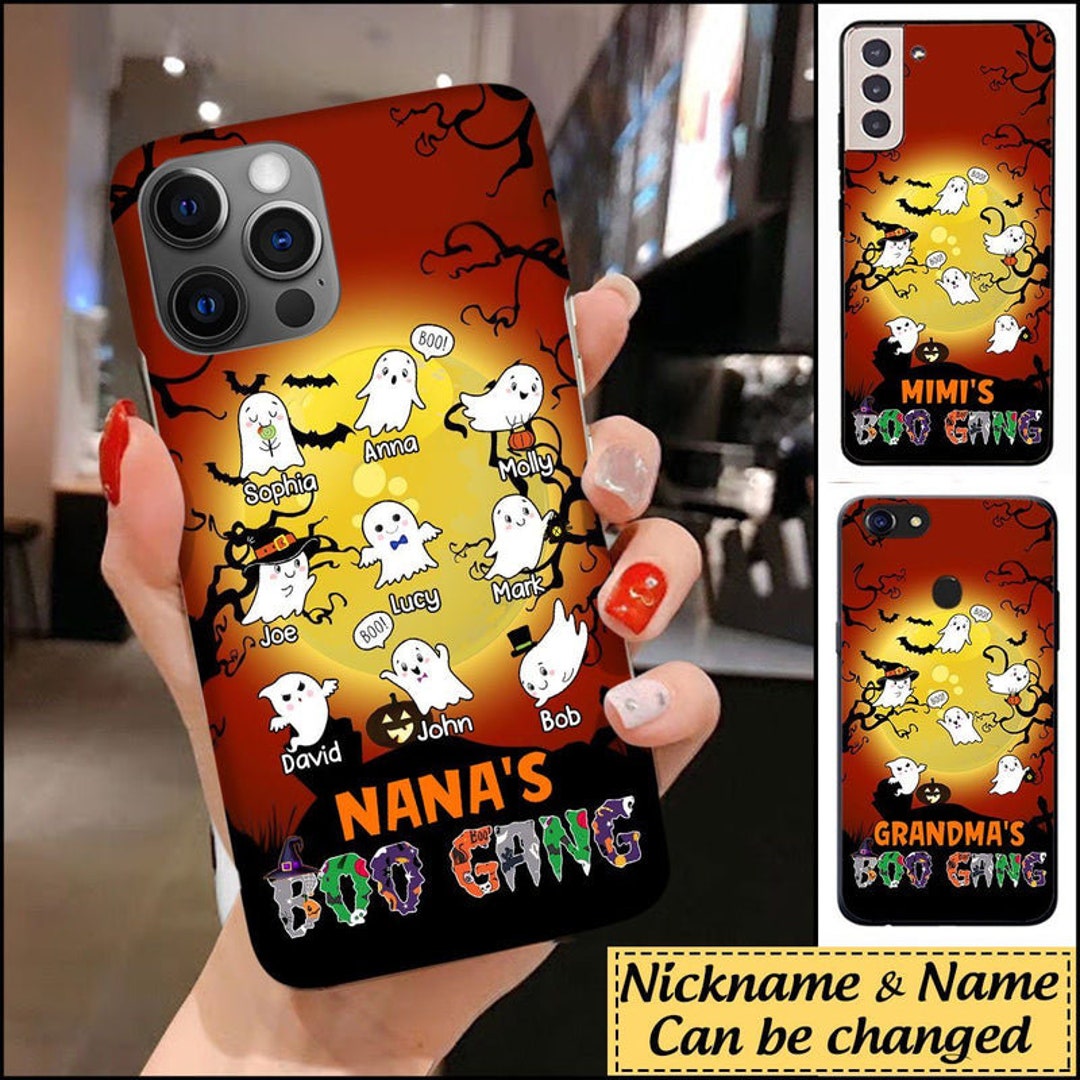 Nana's Boo Gang Halloween Personalized Phone Case - Etsy