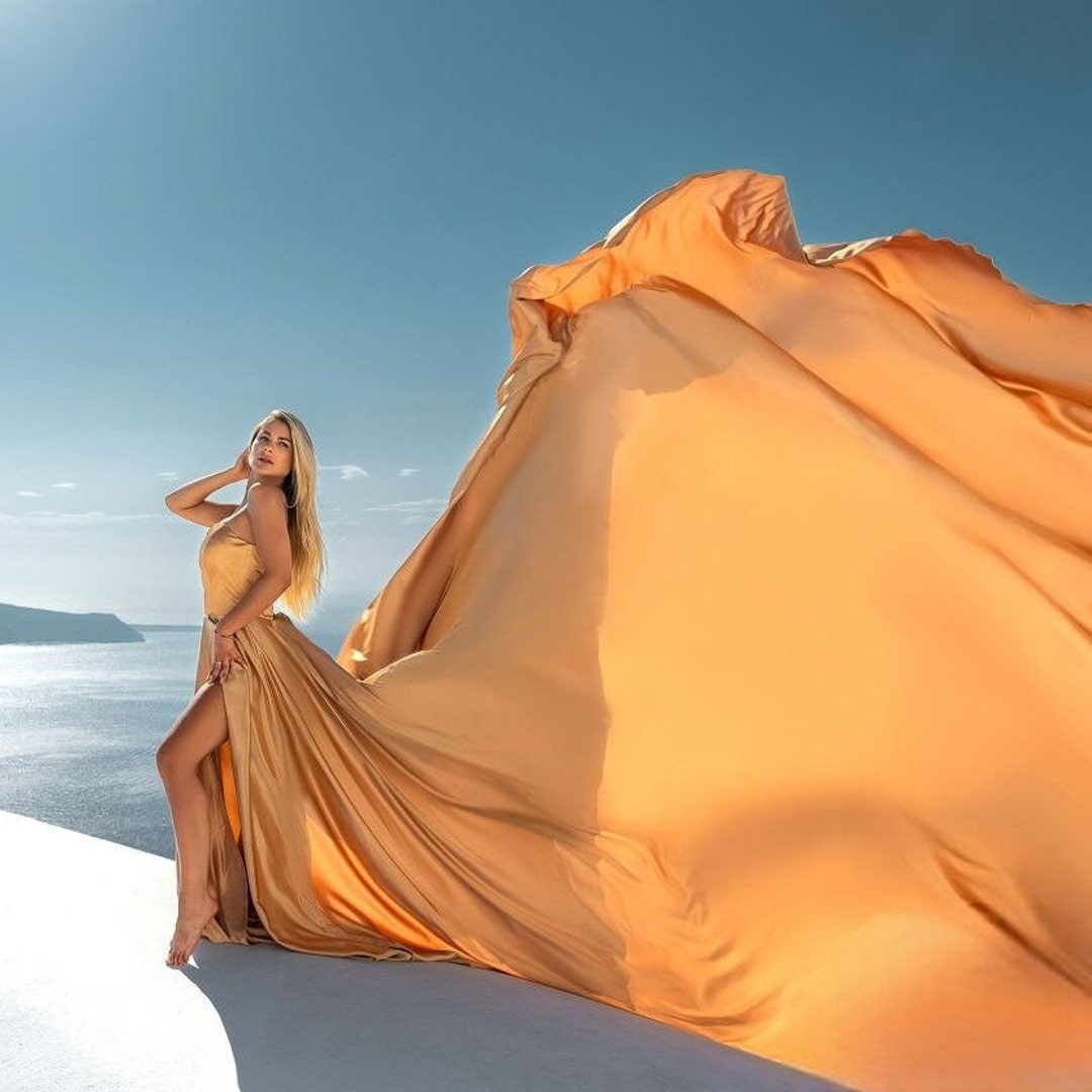 Flying Dress Wedding Dress Long Flying Dress Flying Dress for ...