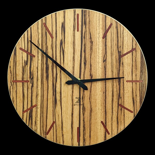 Exotic Wood Clock - Etsy