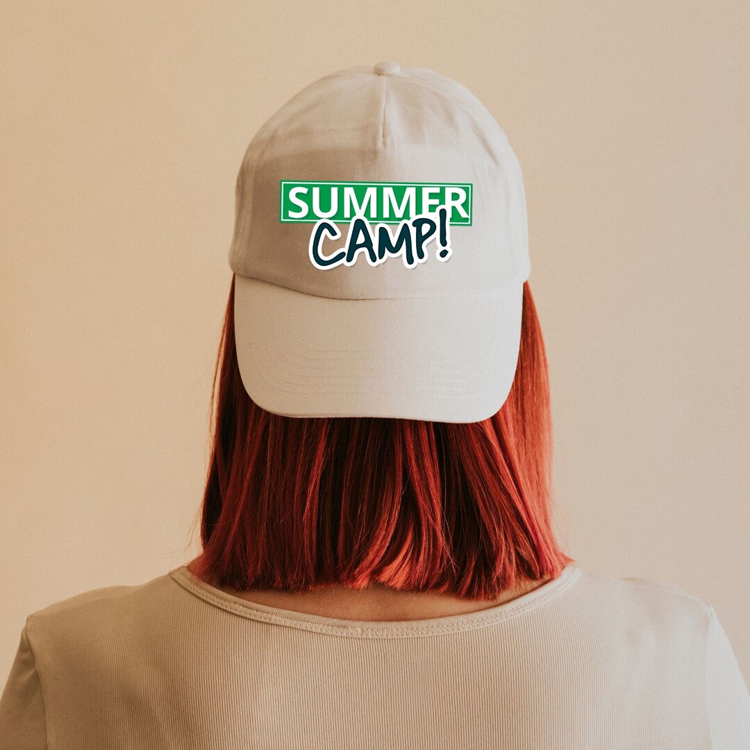 Summer Camp, Summer Camping Hat, Summer Cap, Vacation Hat, Camping Gift ...
