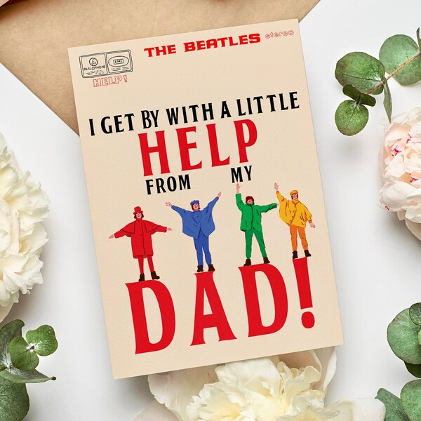 Beatles Cards - Etsy