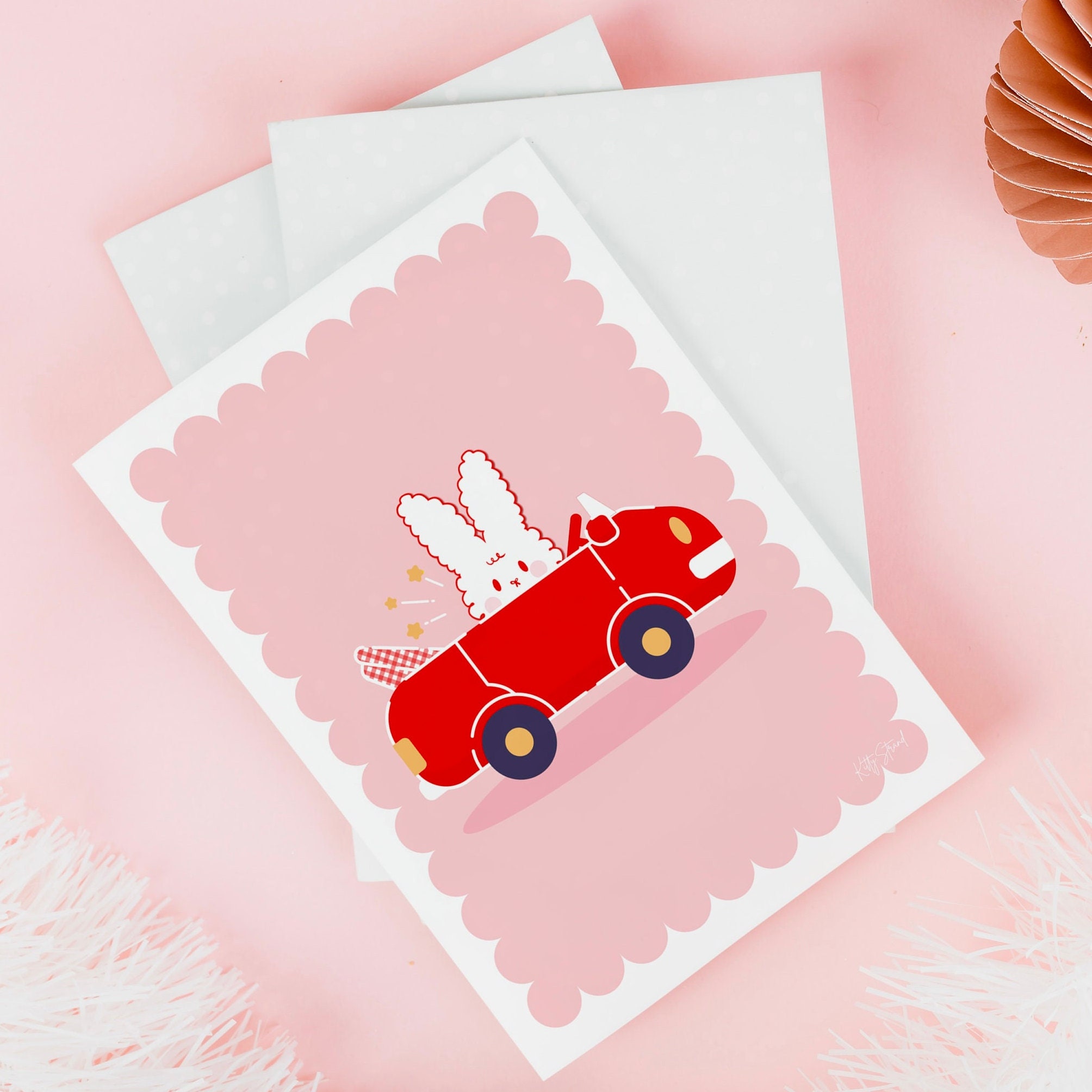 Printable Cute Bunny Art Print Digital Kawaii Art - Etsy