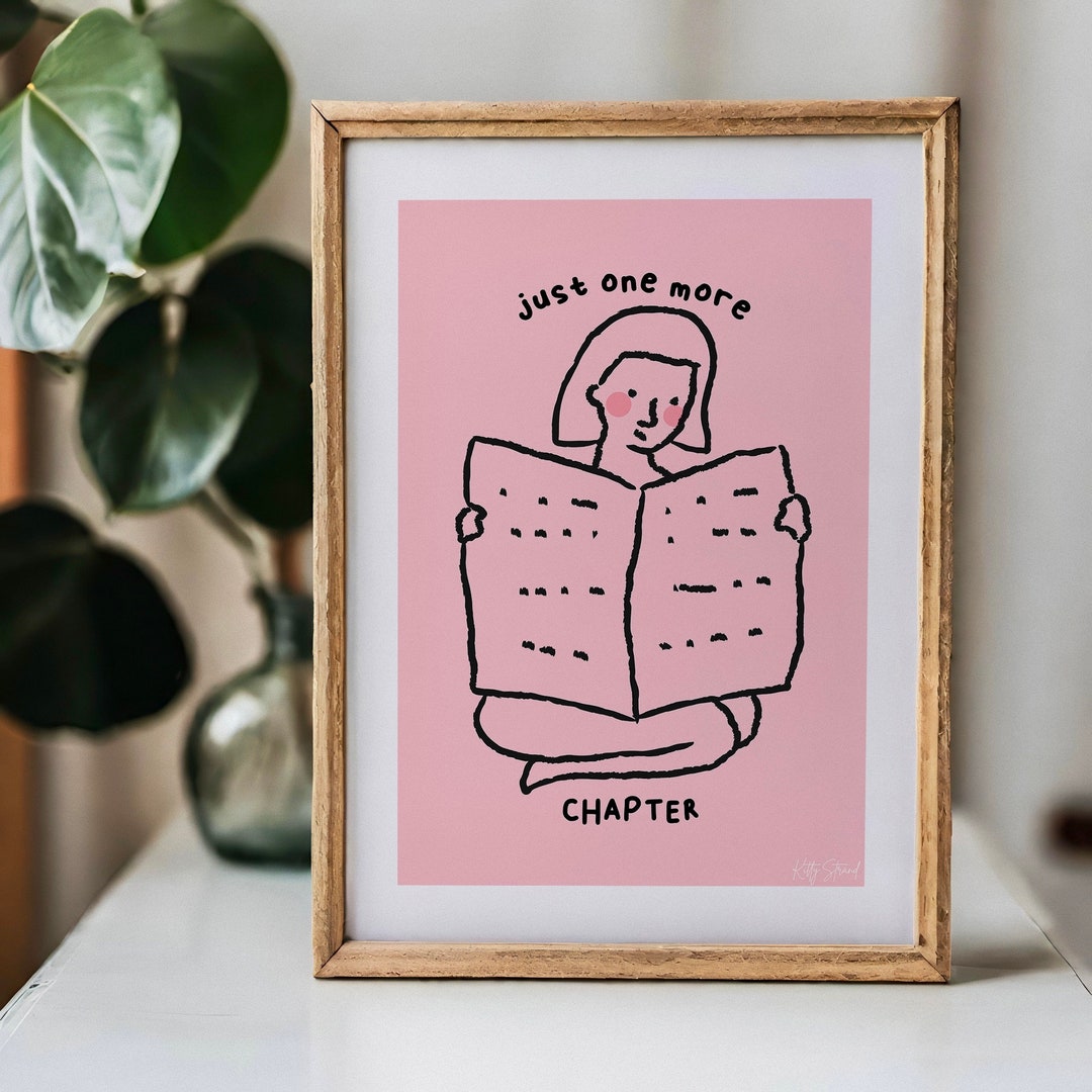 Printable Book Art Print - Library Art Print - Above Bed Art Print ...