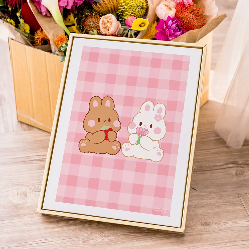 Kawaii Wall Art - Etsy