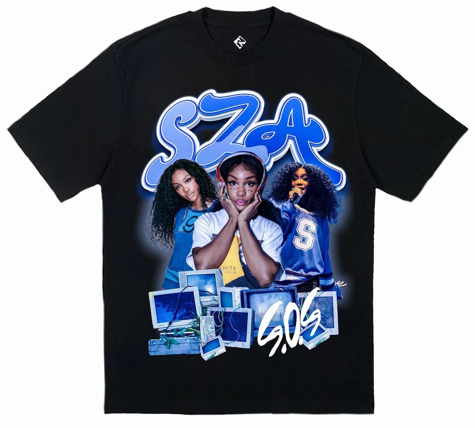 SZA Two-sided Unisex Shirt Sza Merch, Sza Shirts Merch, Retro Sza Tee ...