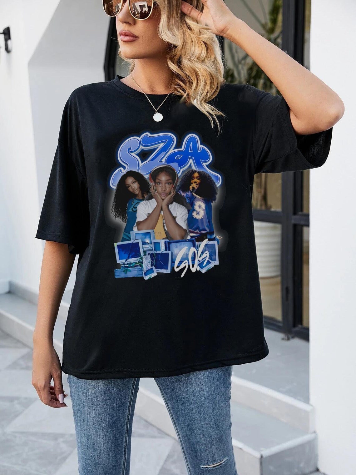 SZA Two-sided Unisex Shirt Sza Merch, Sza Shirts Merch, Retro Sza Tee ...
