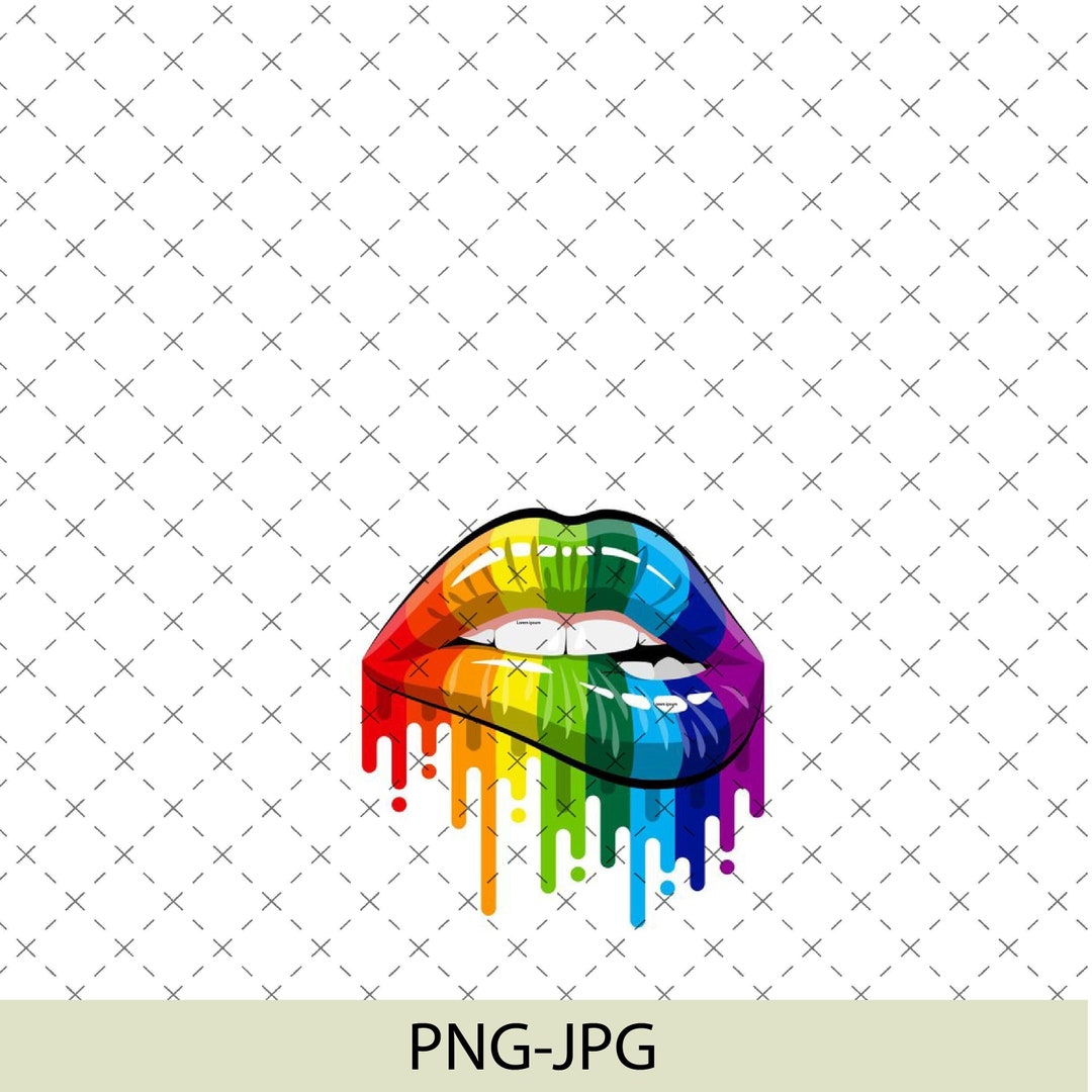 Rainbow Lips Png Pride Lips Png Pride Png Pride Heart Png Gay Pride