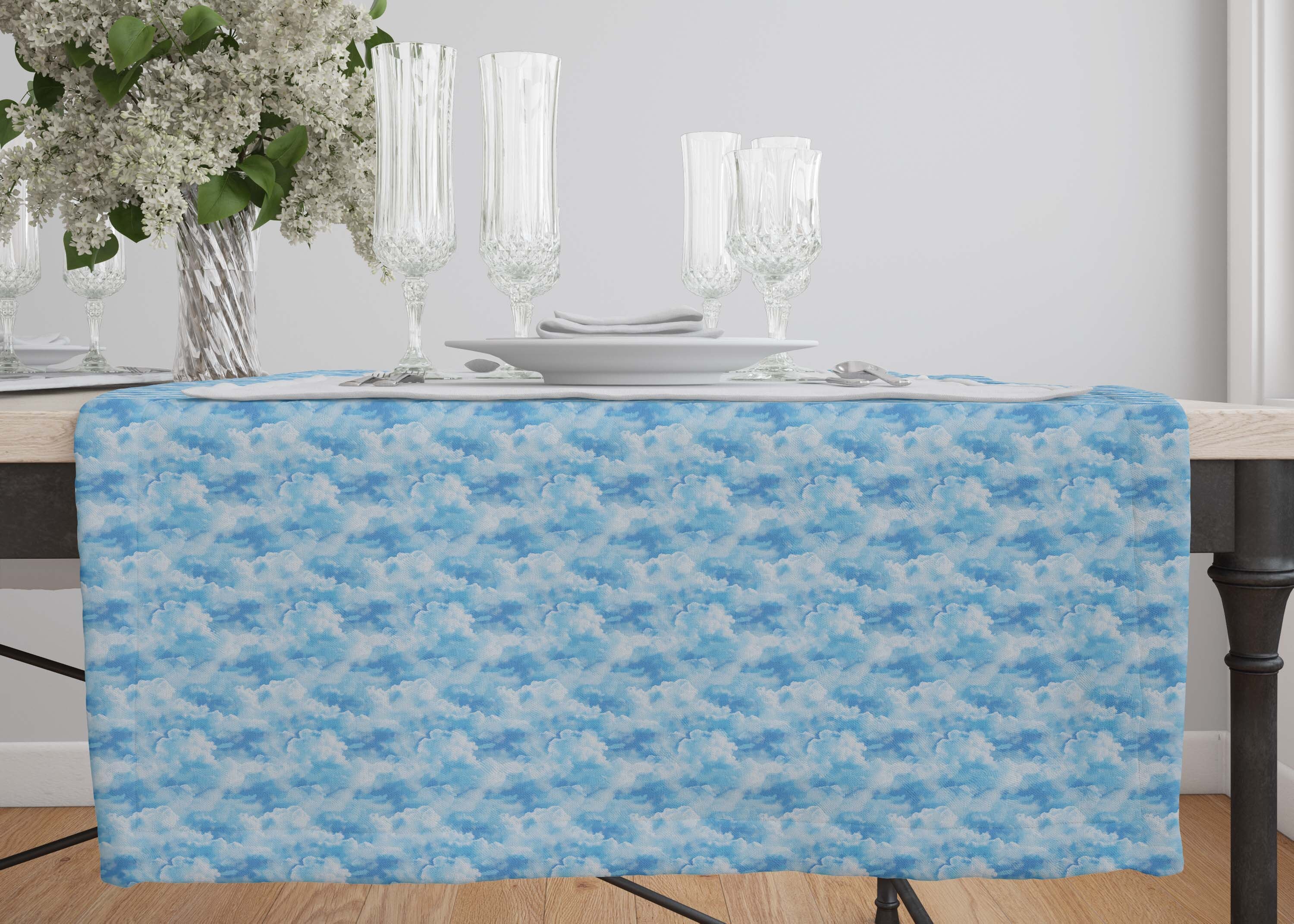 Blue Sky Seamless Pattern Digital Paper, Sky Backgrounds, Blue Gradient ...