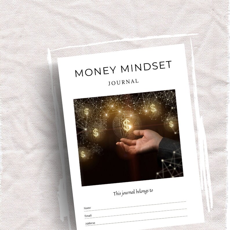 The Money Mindset Journal Printable Financial Wellbeing and Abundance ...