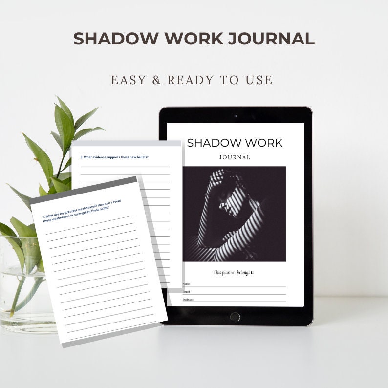 Embrace Your Shadows: A4 Digital Shadow Work Journal - Etsy