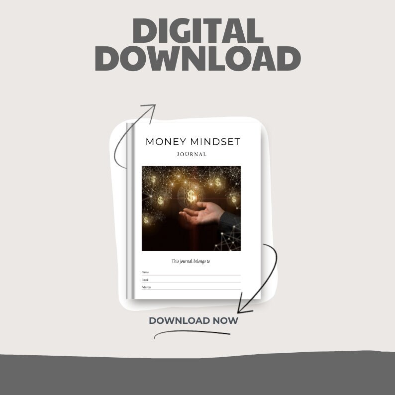 The Money Mindset Journal Printable | Financial Wellbeing and Abundance ...
