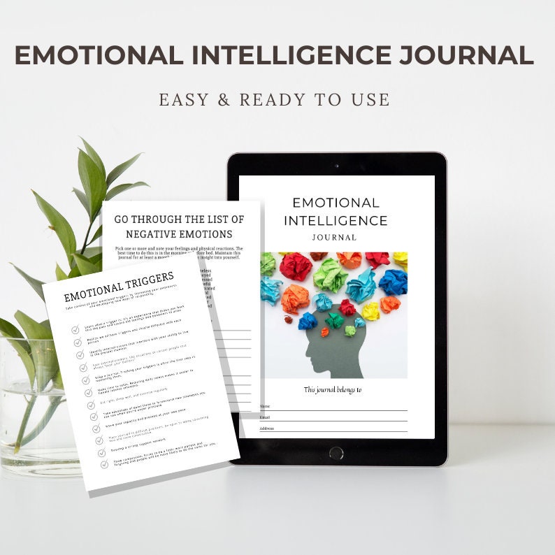 Emotional Intelligence Mastery: Digital Journal for Self-discovery - Etsy