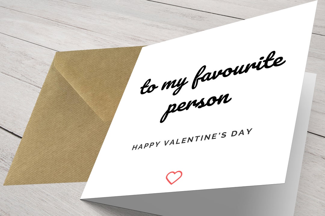 Sweetest Sentiments: Personalised to My Favourite Person on Valentine's ...
