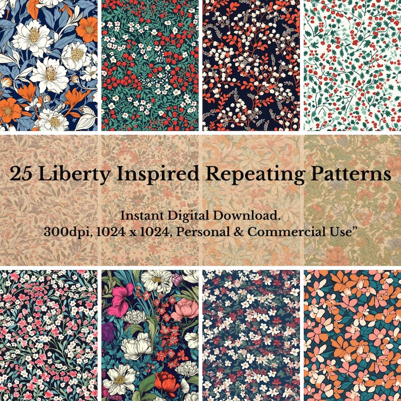 Liberty Pattern - Etsy