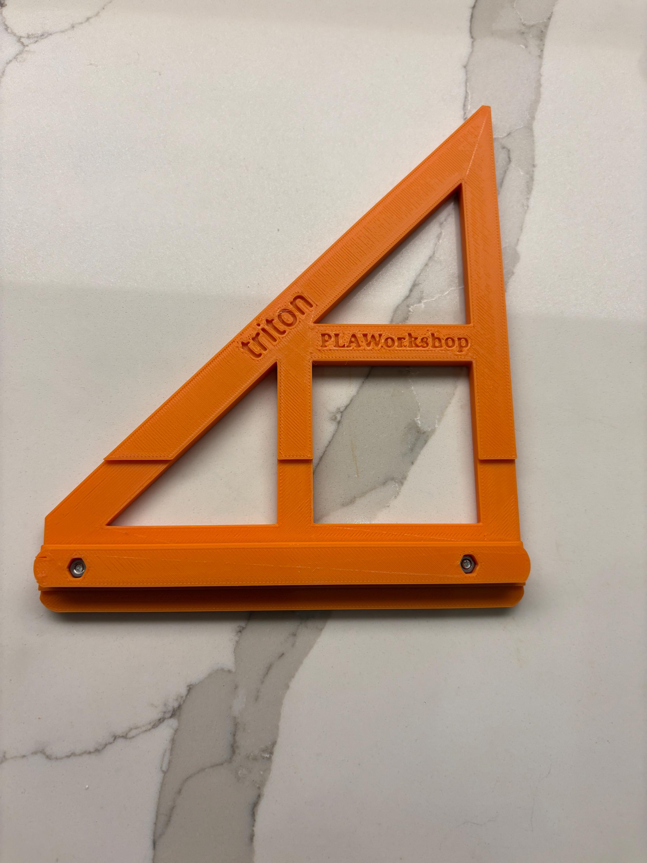 Triton 90 & 45 Degree Large Angle Bevel Guide Rail Stop - Etsy