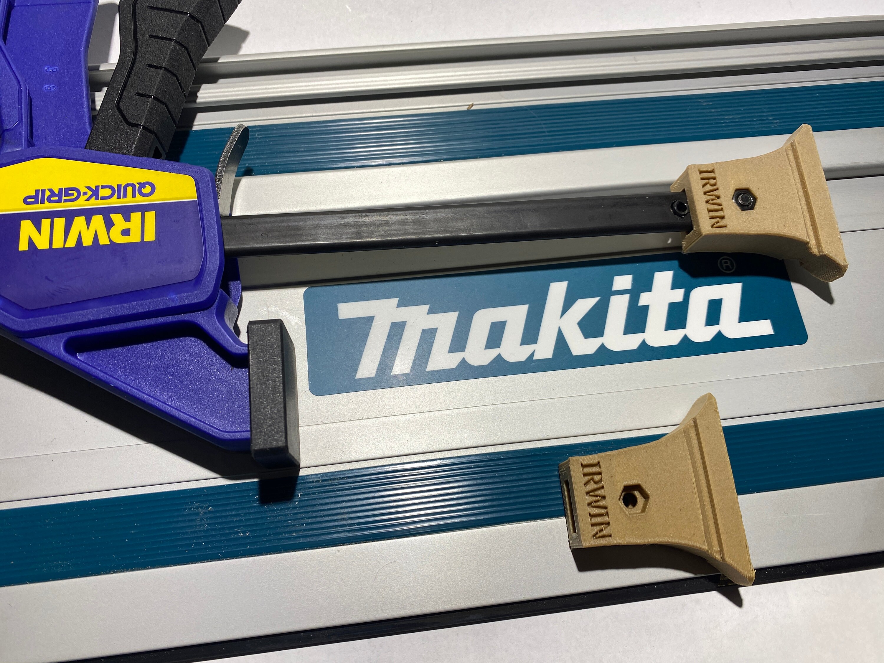 Makita Guide Rail Clamp Adaptor for Irwin Quick-grip Clamp (set of 2 ...