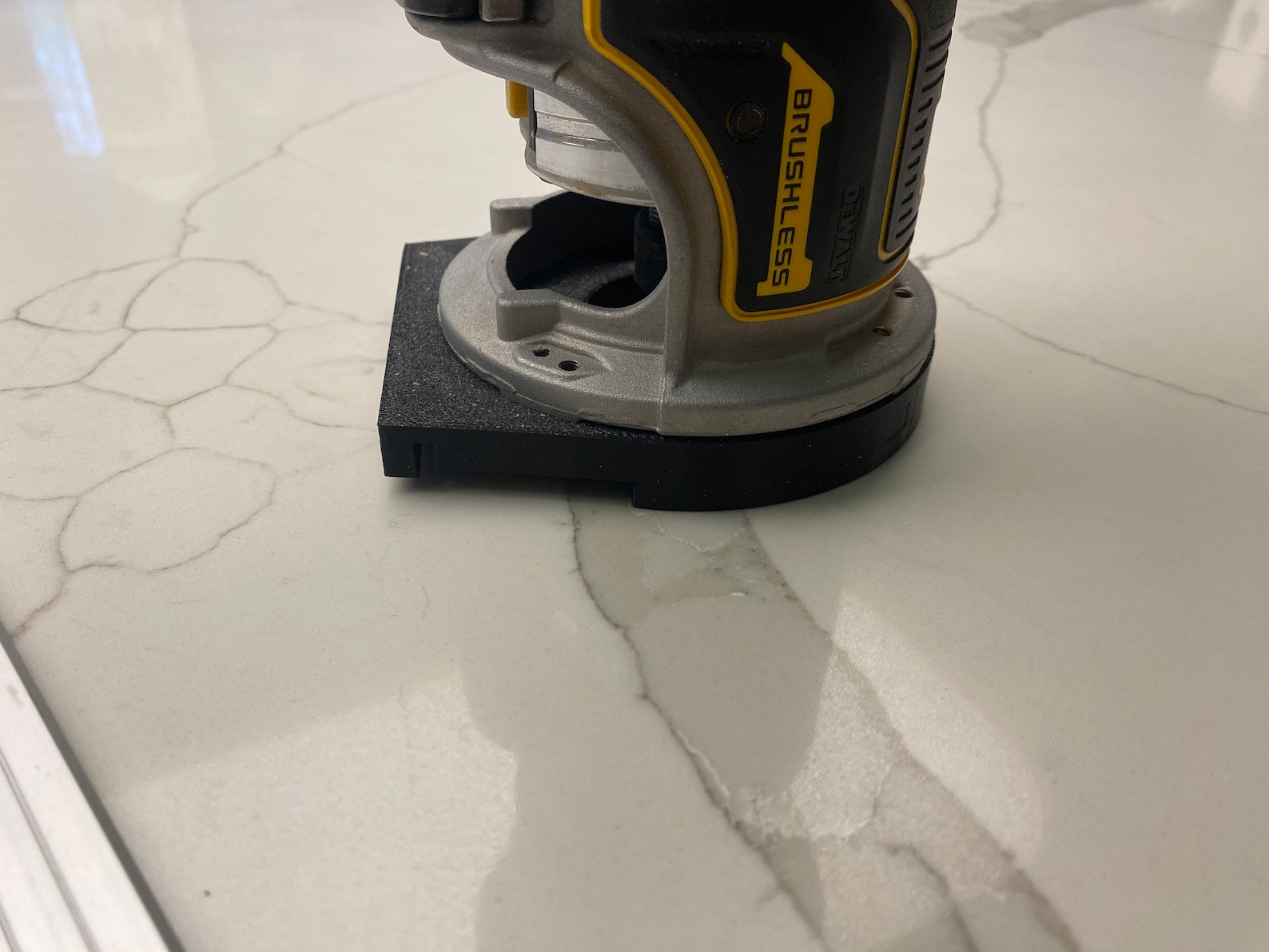 Dewalt Router DCW600 DWP611 Plunge Base Guide Rail Adapter to Mafell ...