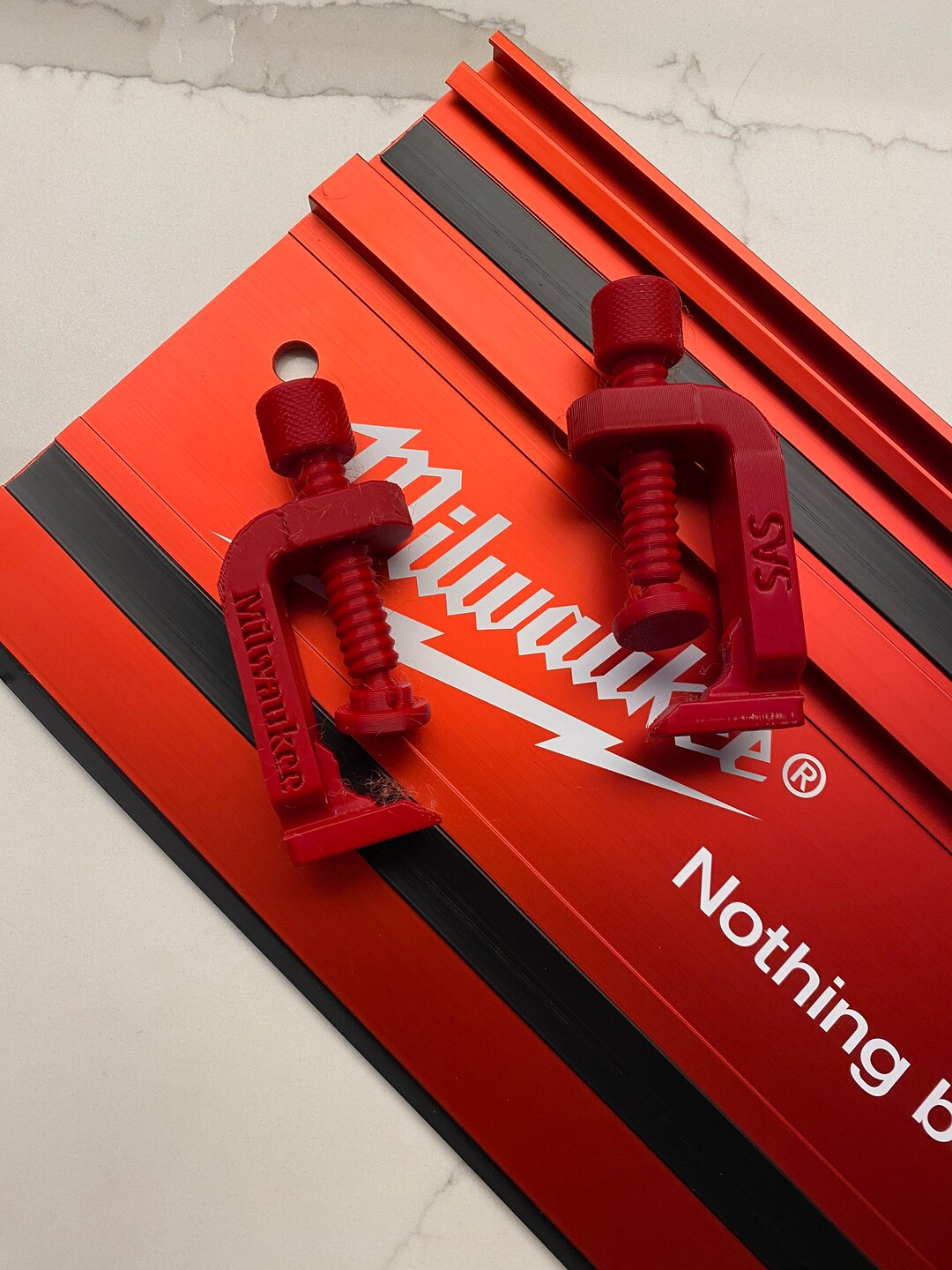 Milwaukee Track Saw Guide Rail G-clamp All-in-one (PK-2) Complete! - Etsy