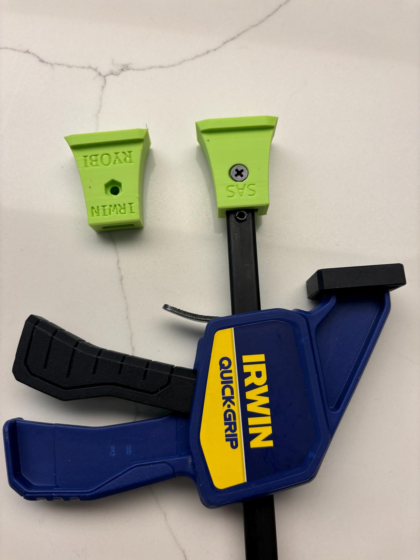 Ryobi Track Saw Guide Rail Clamp Feet (pair) - for Irwin Quick Grip - Etsy