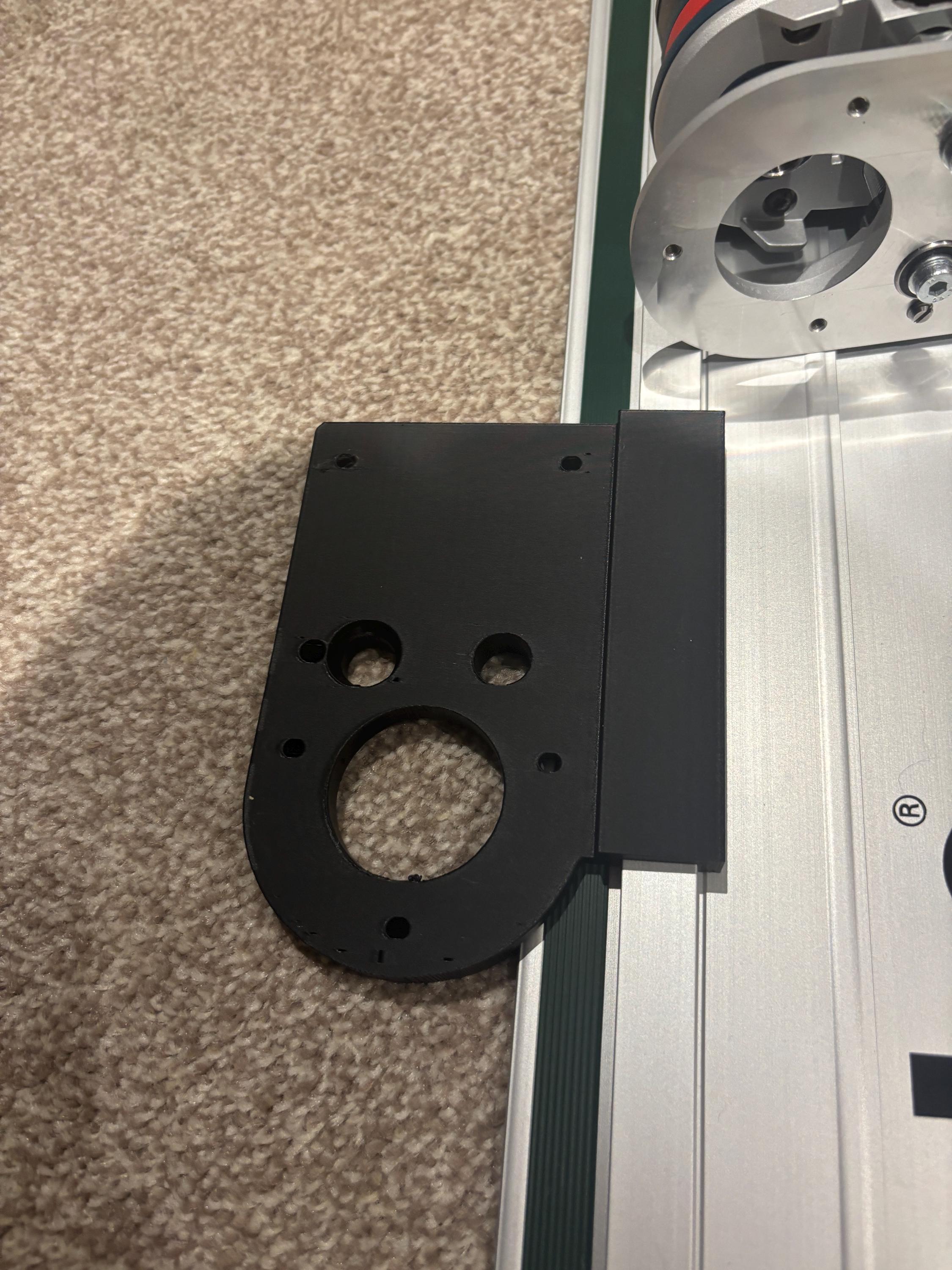 Bosch Router GKF 12V-8 Guide Rail Adapter for Metabo Guide Rail - Etsy