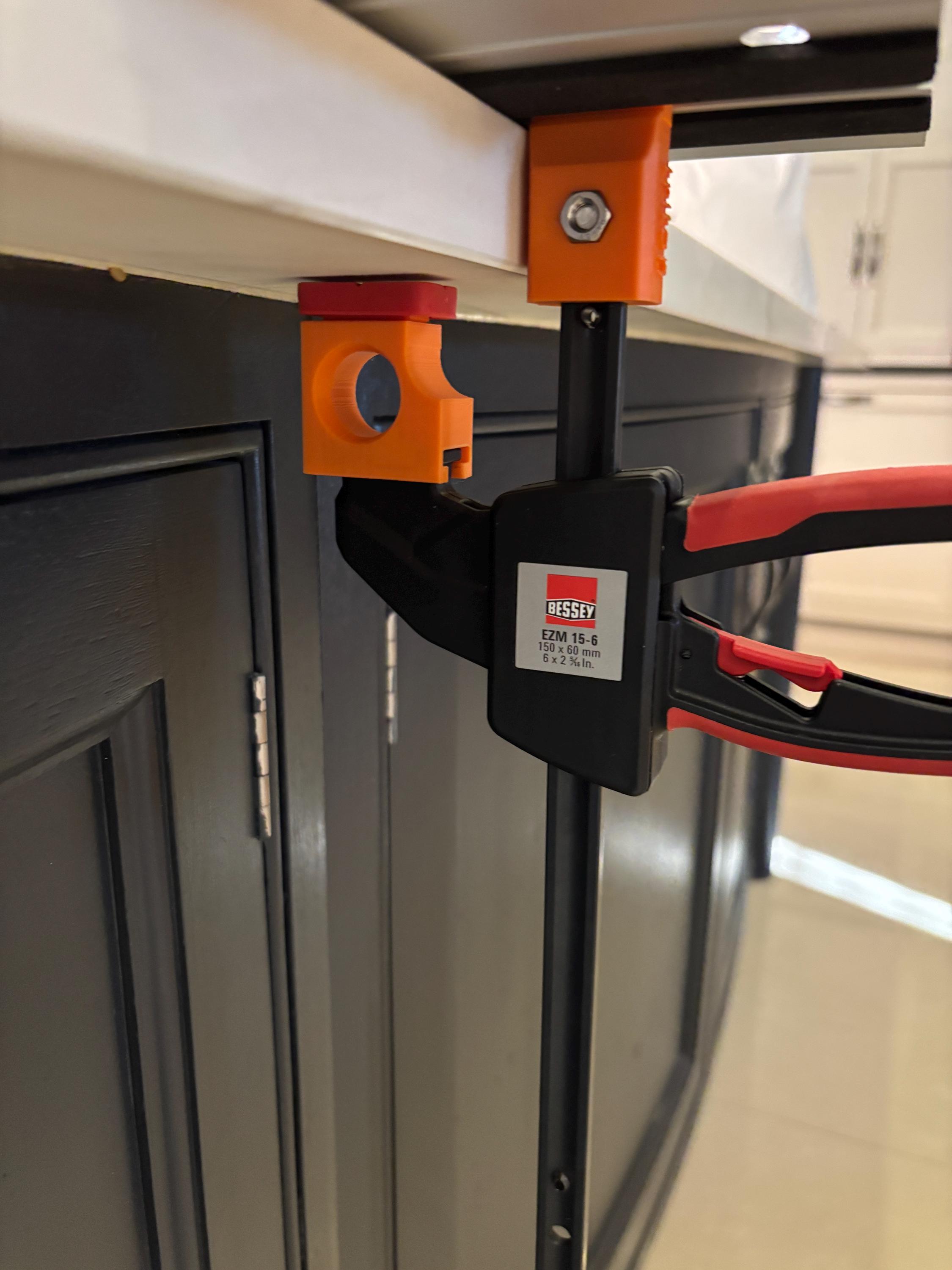 Triton Track Saw Guide Rail Clamp Adaptor Feet - to Fit Bessey Clamp ...