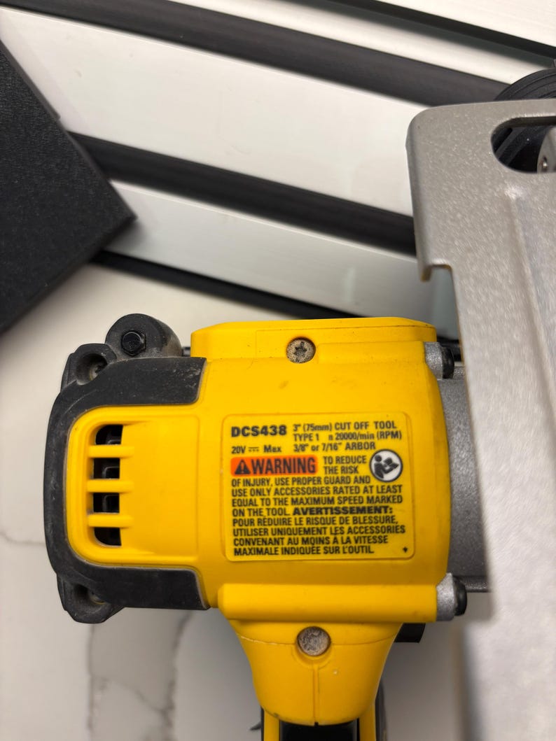 Dewalt DCS438 Adaptor Base / Skid Plate for Circular Saw to Fit Dewalt ...