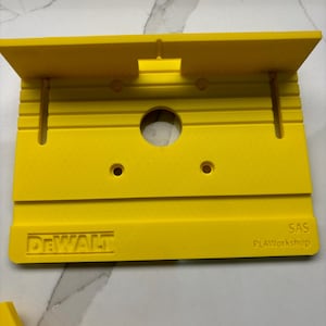 Dewalt Mini Bench Top Router Table Insert With Angle/fence Guide for ...
