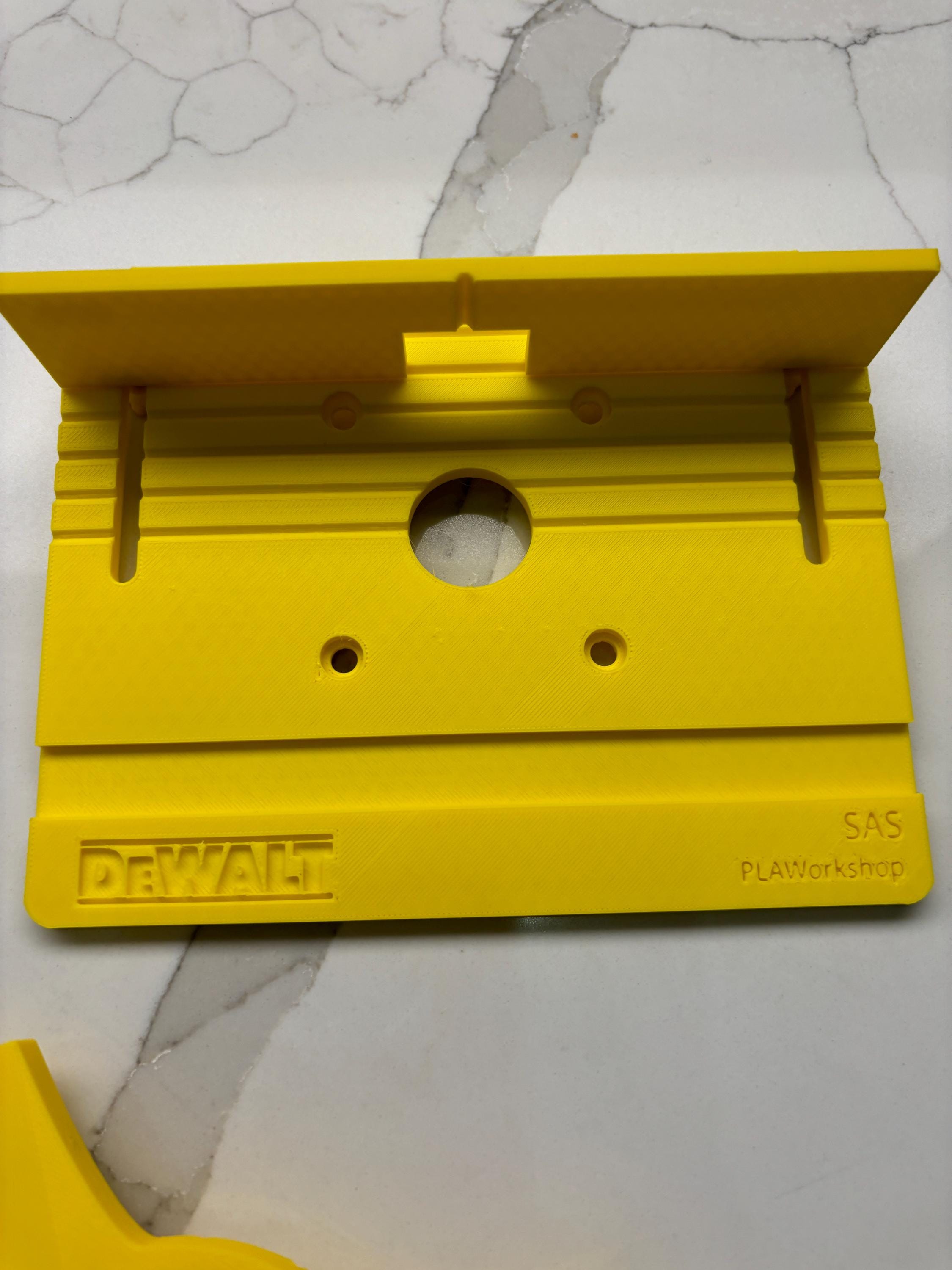 Dewalt Mini Bench Top Router Table Insert With Angle/fence Guide for ...
