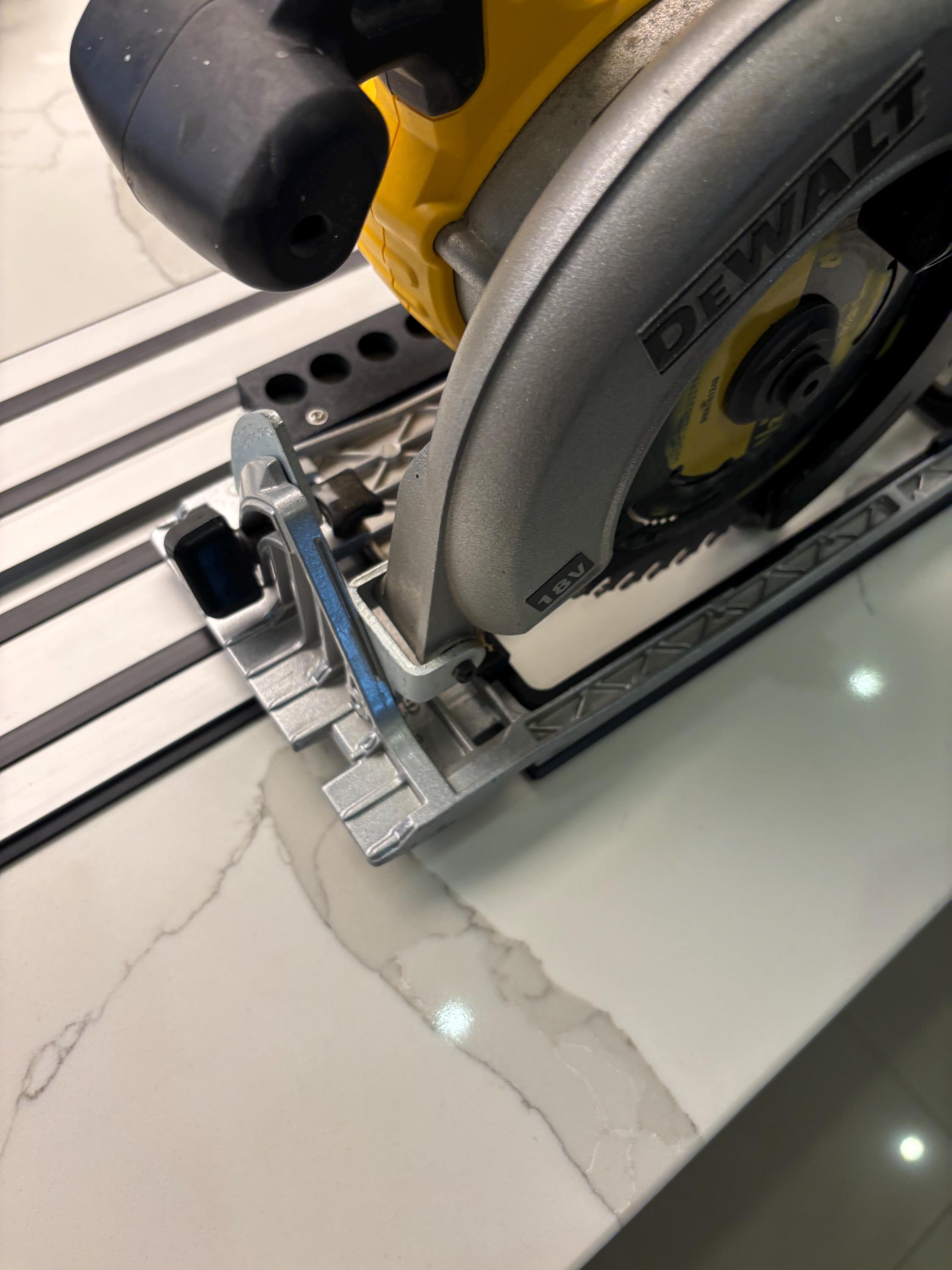 Dewalt DCS391 Adaptor Base / Plate for Circular Saw to Fit Dewalt Guide ...