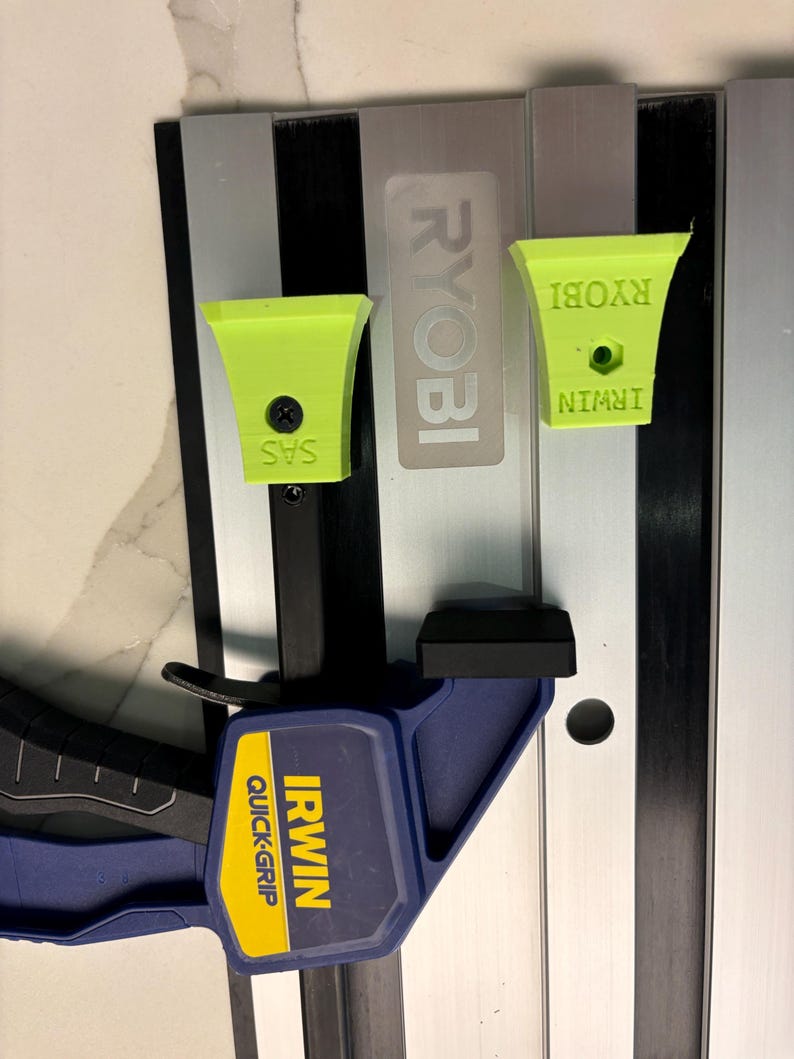 Ryobi Track Saw Guide Rail Clamp Feet (pair) - for Irwin Quick Grip - Etsy