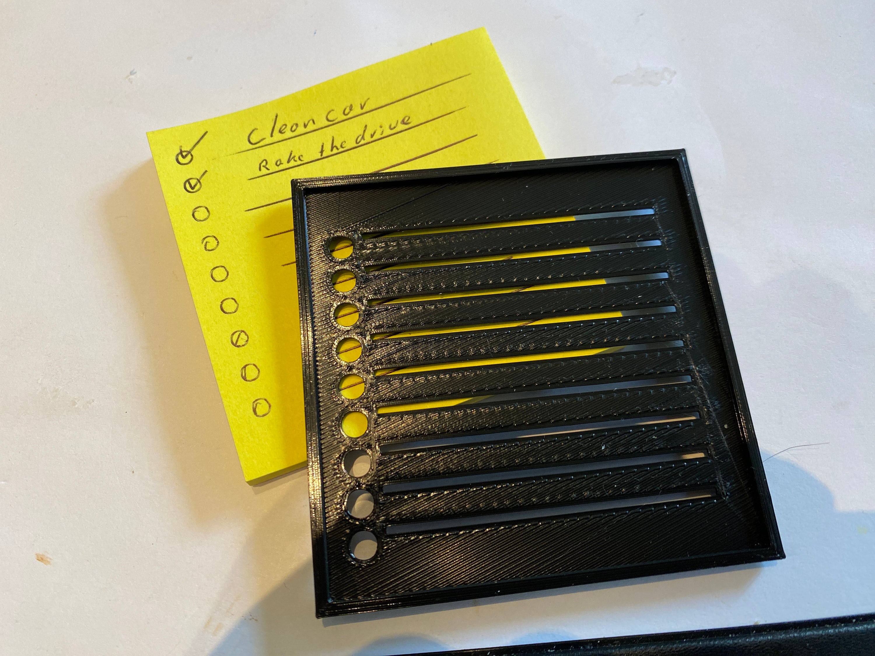 Sticky Note / Post It Note to Do List Note Stencil Checklist Organiser ...