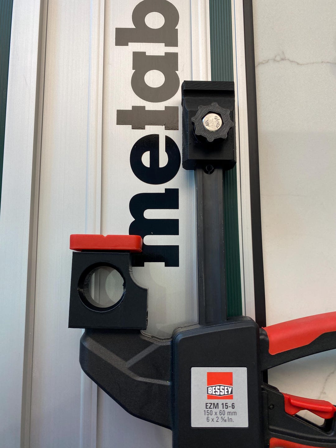 Metabo Track Saw FS Guide Rail Clamp Adaptor Feet - to Fit Bessey Clamp ...