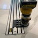 Dewalt Router DCW600 DWP611 Plunge Base Guide Rail Adapter for Dewalt ...