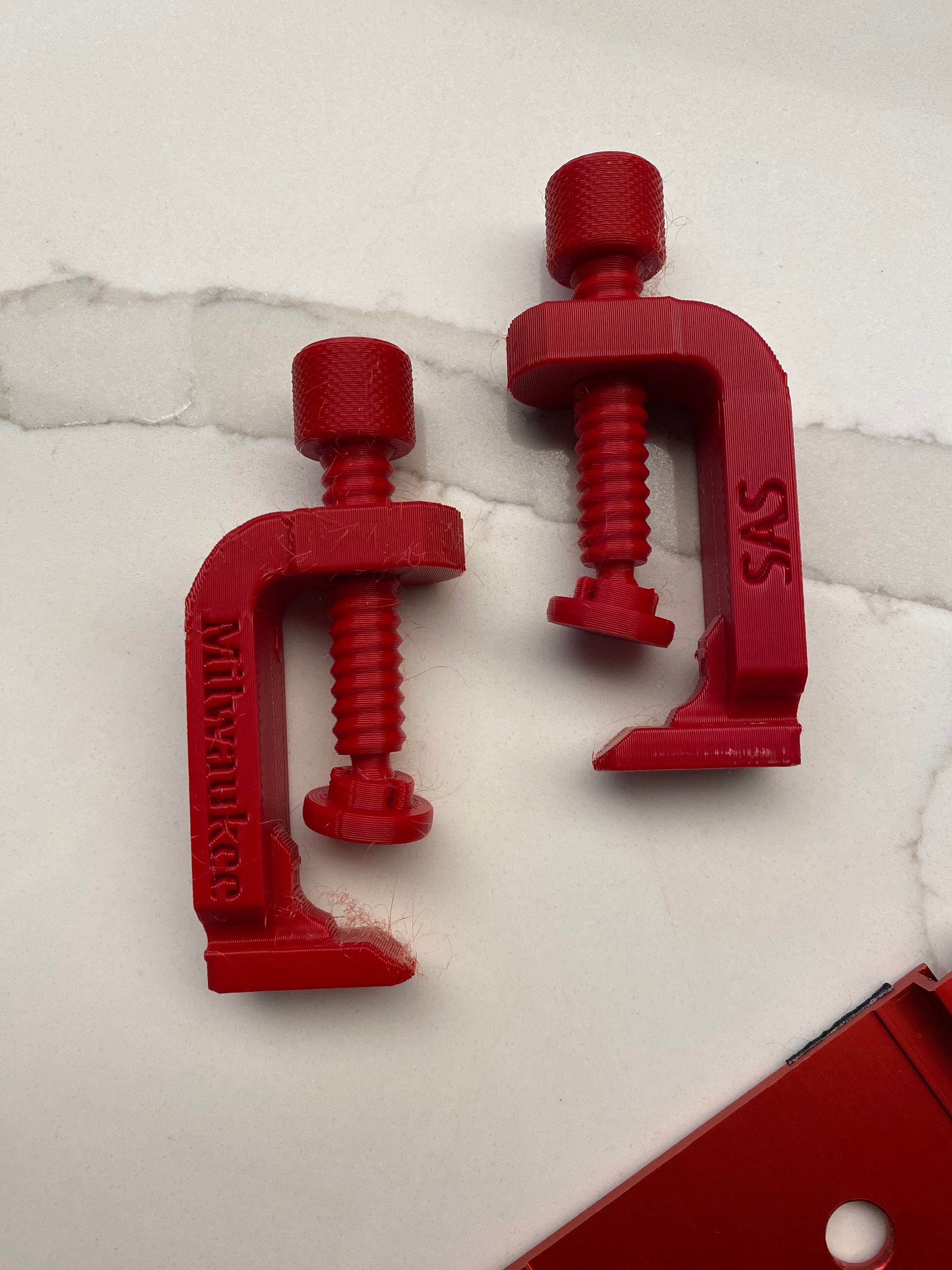 Milwaukee Track Saw Guide Rail G-clamp All-in-one (PK-2) Complete! - Etsy