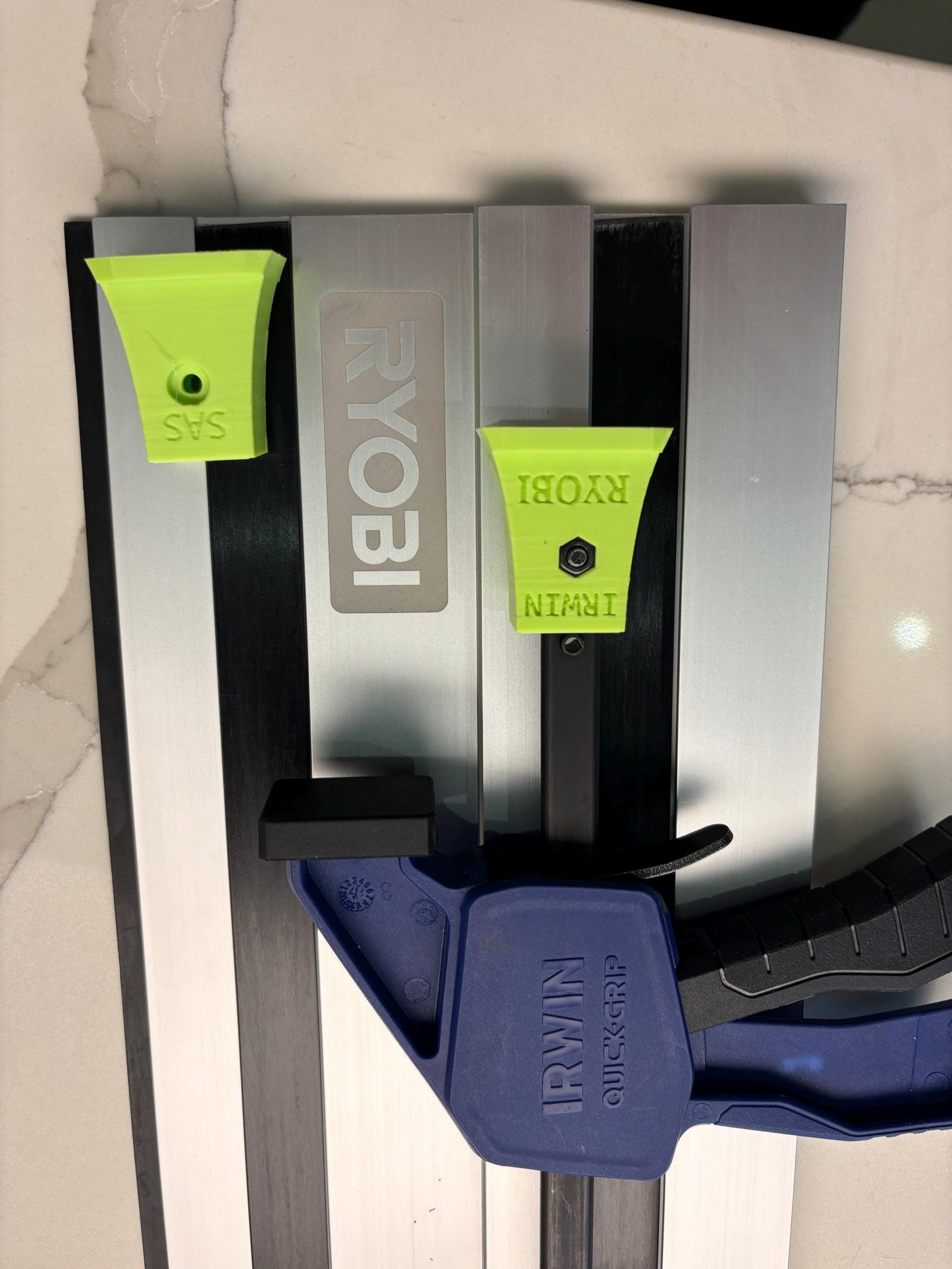 Ryobi Track Saw Guide Rail Clamp Feet (pair) - for Irwin Quick Grip - Etsy