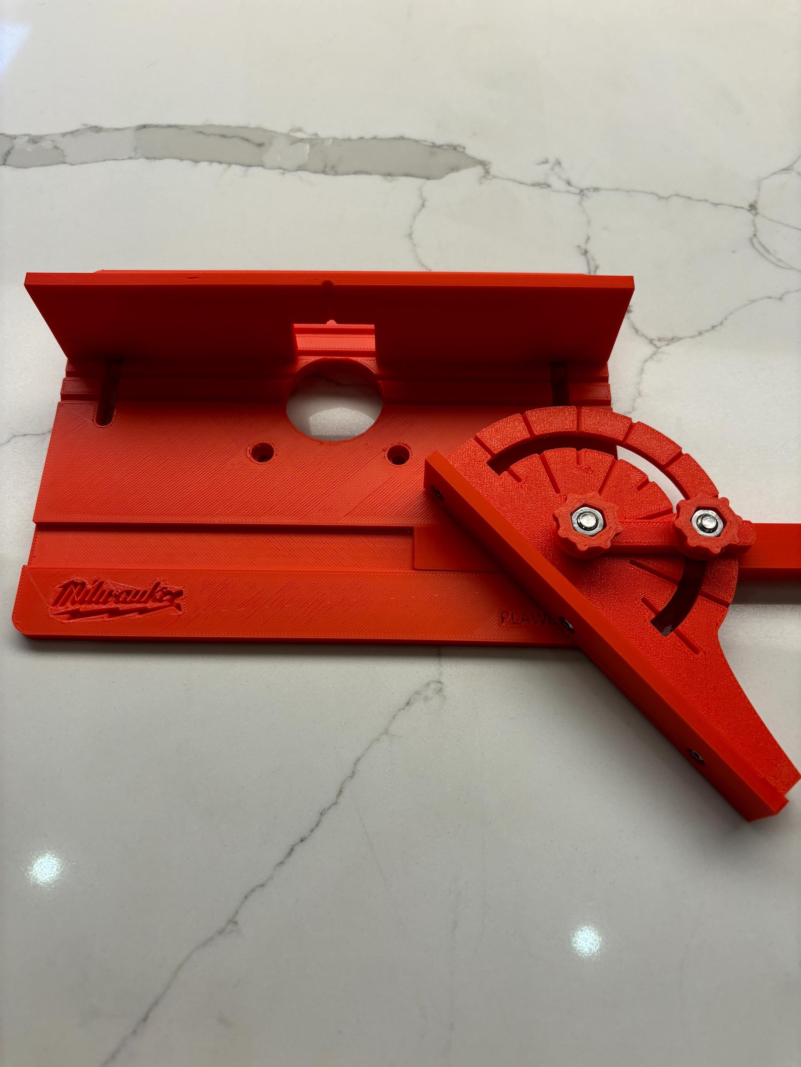 Milwaukee Mini Bench Top Router Table Insert With Angle/fence Guide for ...