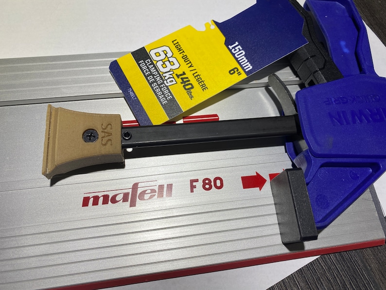 Mafell / Bosch Track Saw FSN Guide Rail Clamp Feet Adaptor for Irwin ...