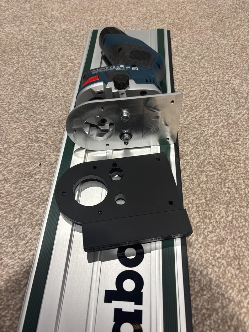 Bosch Router GKF 12V-8 Guide Rail Adapter for Metabo Guide Rail - Etsy