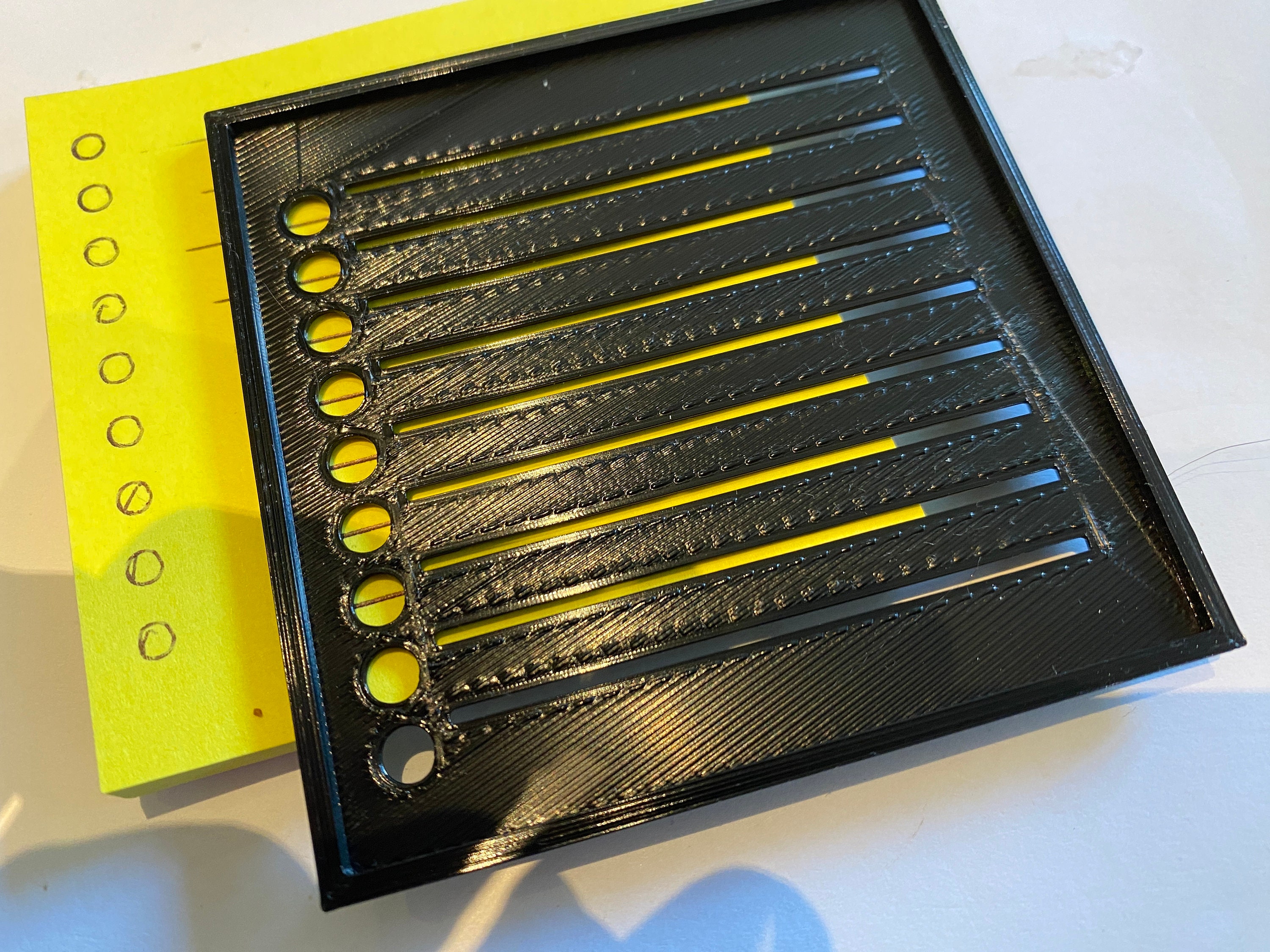 Sticky Note / Post It Note to Do List Note Stencil Checklist Organiser ...