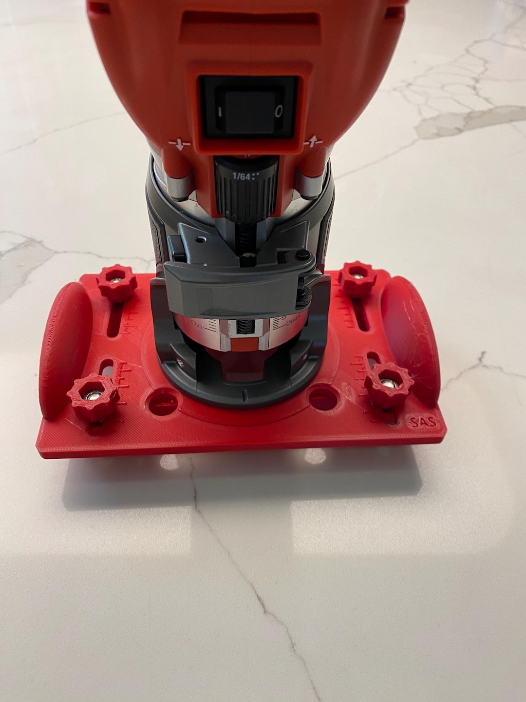 Milwaukee M18 FUEL Router Base Jig for Making Mortise / Slot Mortises ...