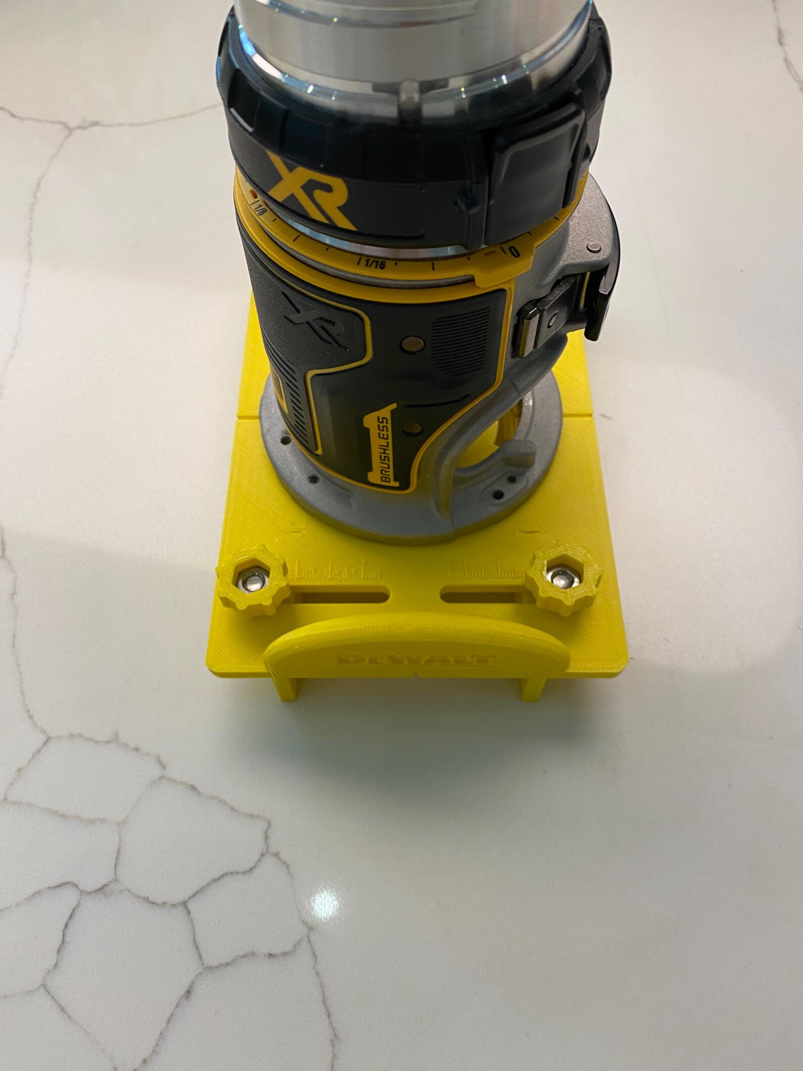 Dewalt DCW600 DWP611 Router Base Jig for Making Mortises / Slot ...