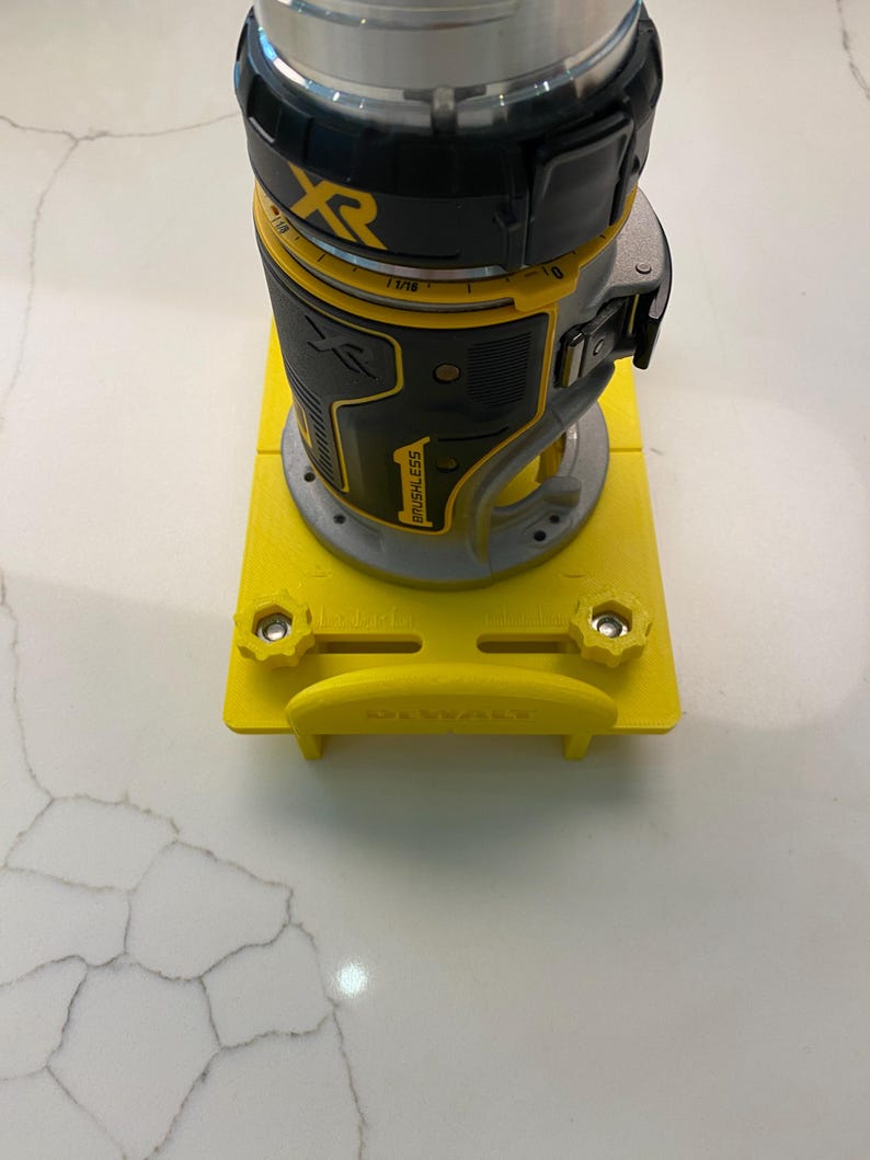 Dewalt DCW600 DWP611 Router Base Jig for Making Mortises / Slot ...