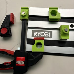 Ryobi Track Saw FS Guide Rail Clamp Adaptor Feet - to Fit Bessey Clamp ...