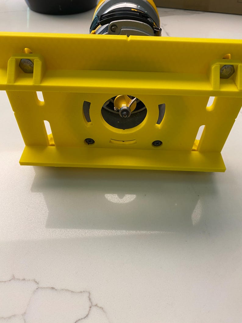 Dewalt DCW600 DWP611 Router Base Jig for Making Mortises / Slot ...