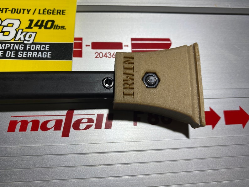 Mafell / Bosch Track Saw FSN Guide Rail Clamp Feet Adaptor for Irwin ...