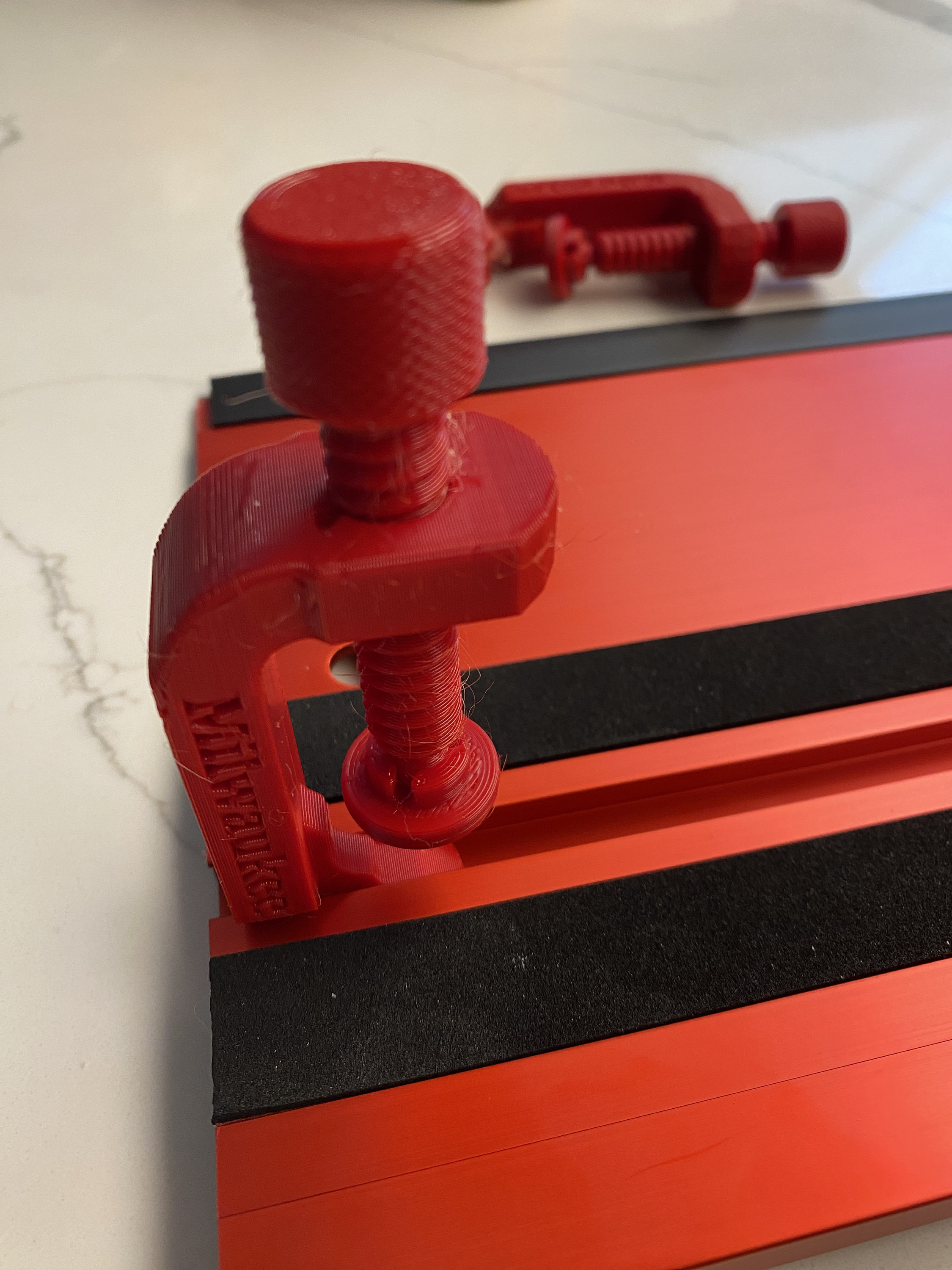 Milwaukee Track Saw Guide Rail G-clamp All-in-one (PK-2) Complete! - Etsy