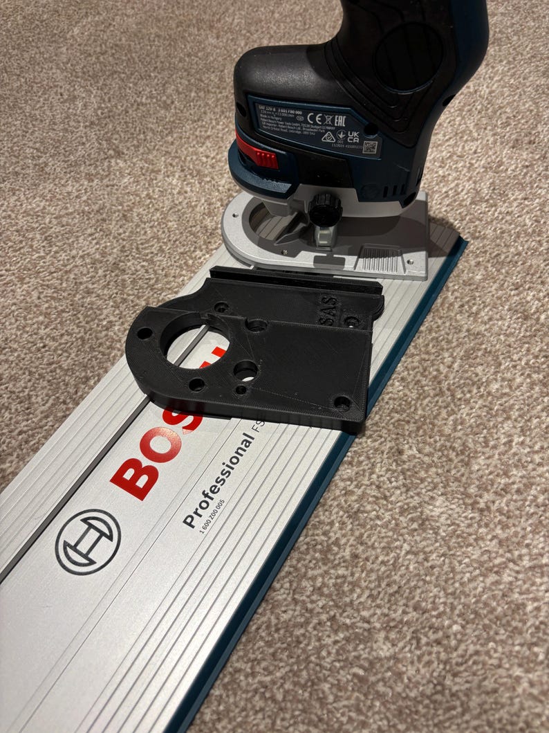 Bosch Router GKF 12V-8 Guide Rail Adapter for Bosch Guide Rail - Etsy