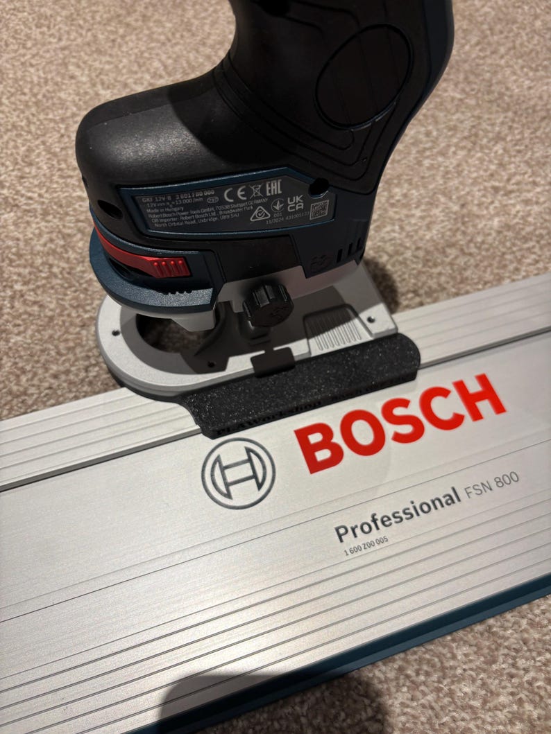 Bosch Router GKF 12V-8 Guide Rail Adapter for Bosch Guide Rail - Etsy