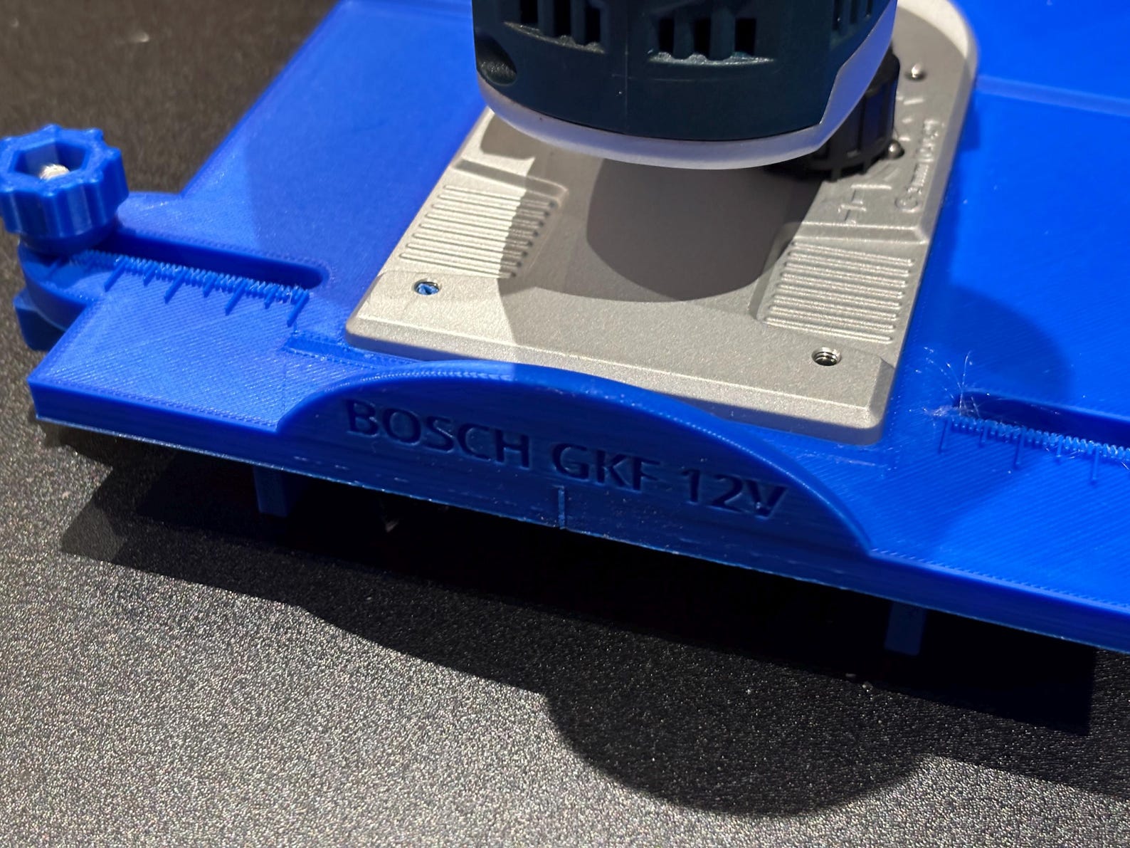 Bosch GKF 12V - 8 Router Base Jig for Making Mortises / Slot Mortises ...
